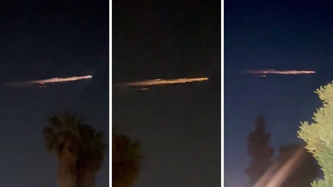 Mysterious fireballs seen streaking across California sky – New Credit ...